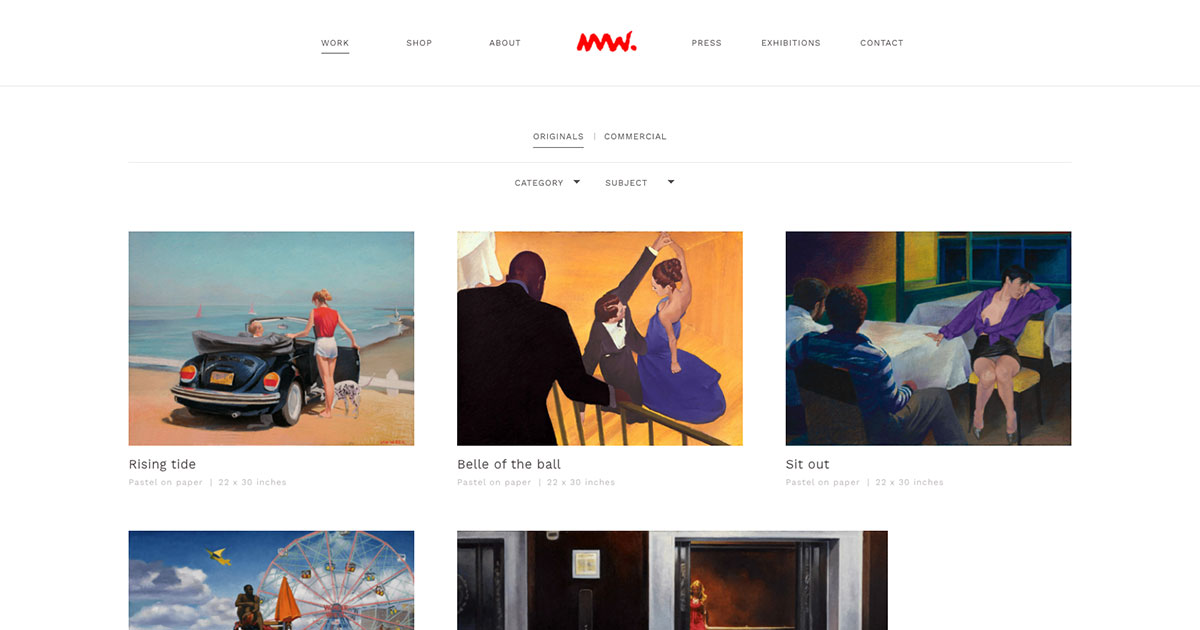 Nigel Van Wieck - American Realist Artist